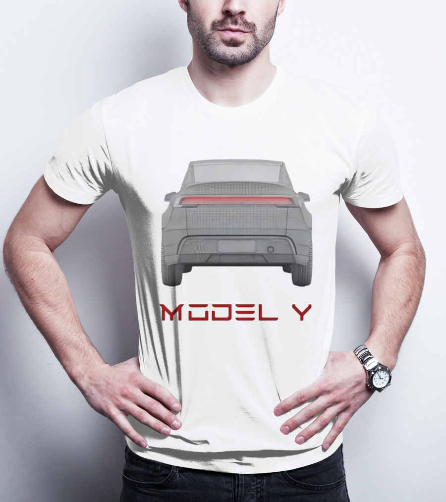 Model Y Tesla Electric Vehicle Car Automotive T-Shirt