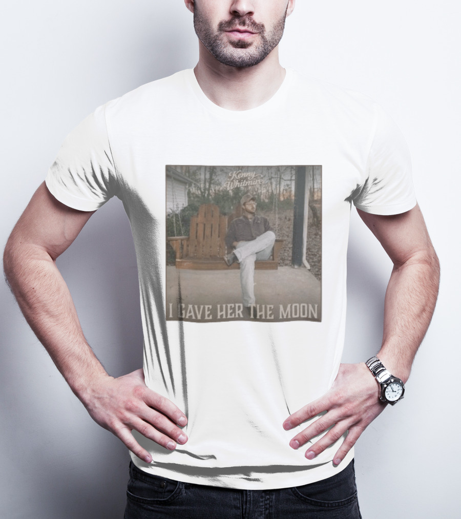 Kenny Whitmire I Gave Her The Moon Rustic Porch Scene T-Shirt