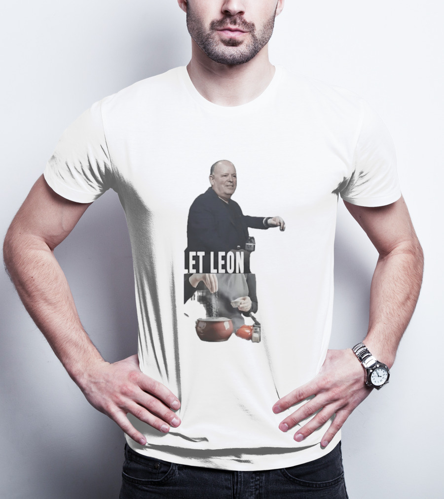 Leon Rose Let Leon Cook Funny Meme Cooking T-Shirt