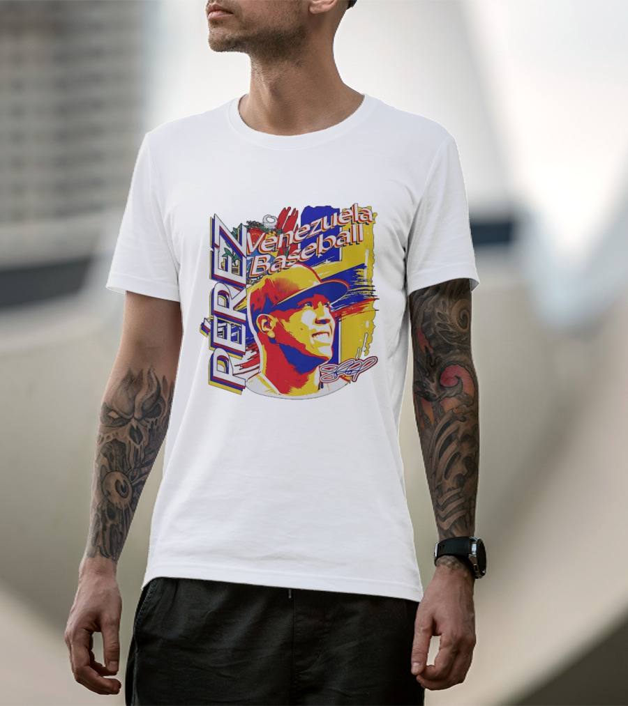 Perez Venezuela Baseball Salvador MLB International T-Shirt