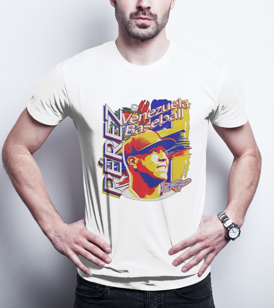 Perez Venezuela Baseball Salvador MLB International T-Shirt