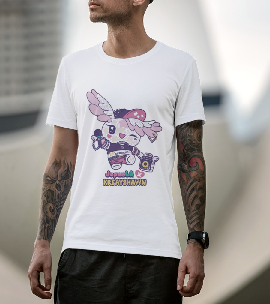 Michi Kreayshawn JapanLA Kawaii Bunny DJ Vibes T-Shirt