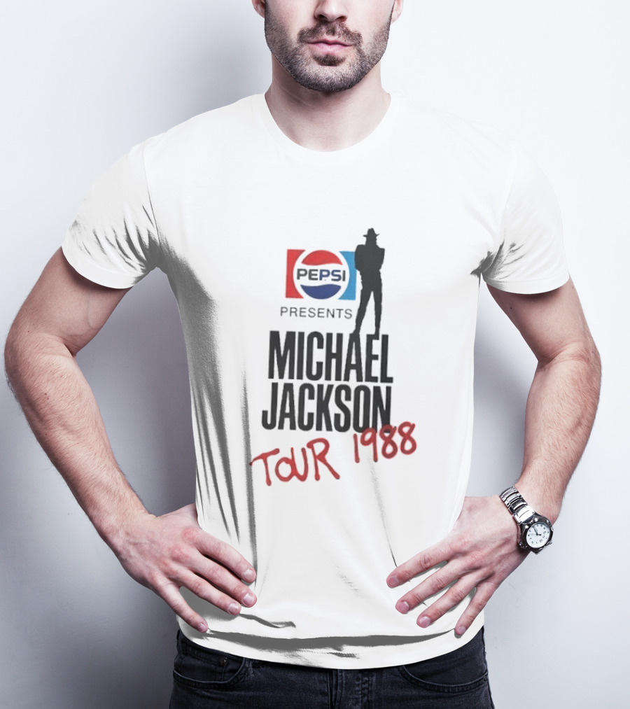 Pepsi Presents Michael Jackson Tour 1988 T-Shirt