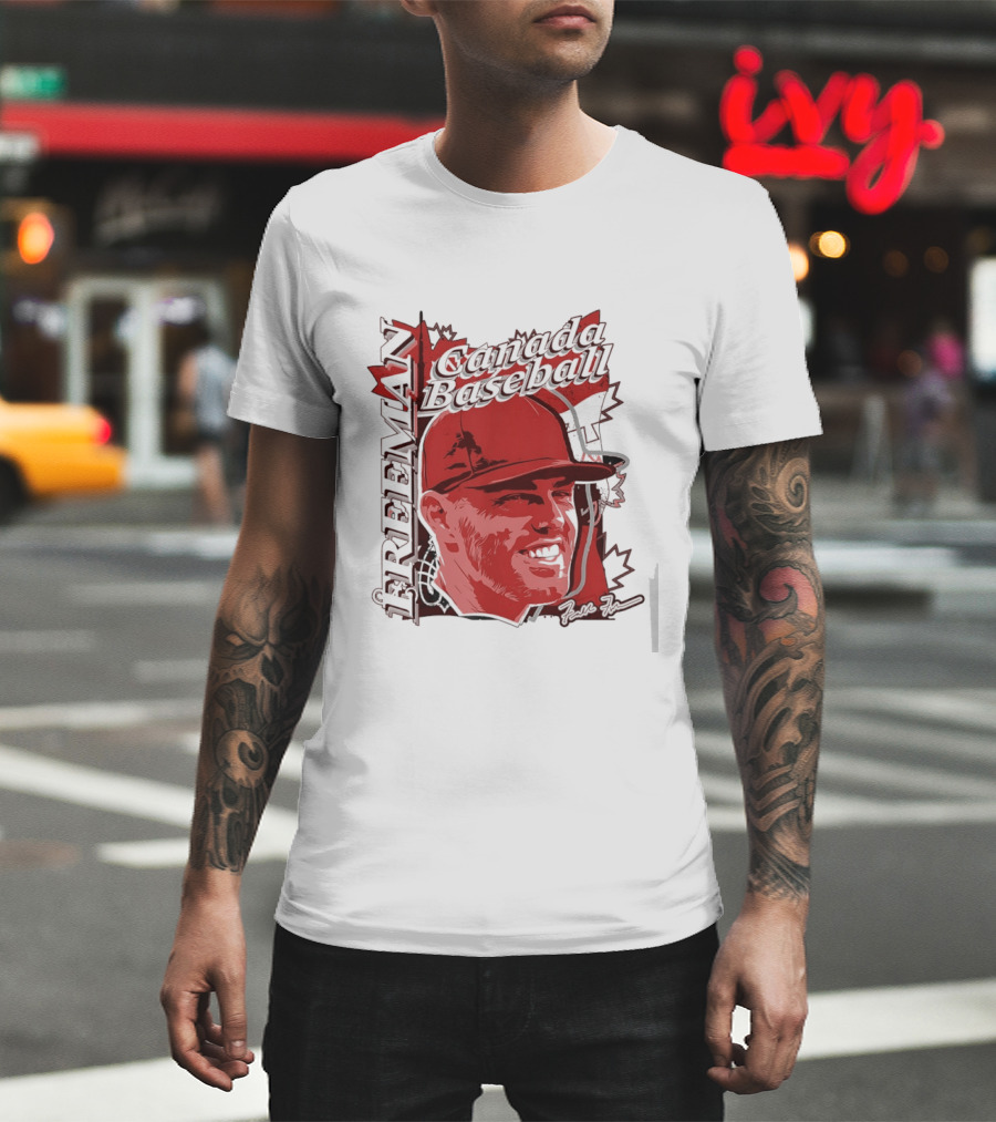 Freddie Freeman Canada Baseball MLB T-Shirt