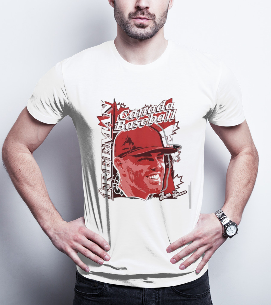 Freddie Freeman Canada Baseball MLB T-Shirt