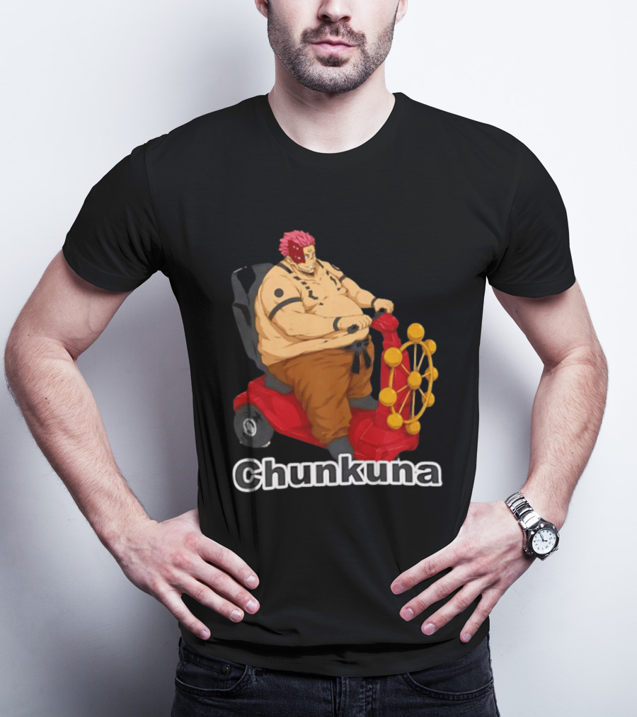Chunkuna Jujutsu Kaisen Sukuna Parody Anime Manga T-Shirt