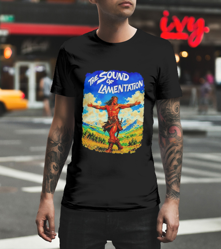 The Sound Of Lamentation Conan The Barbarian Scenic Landscape T-Shirt