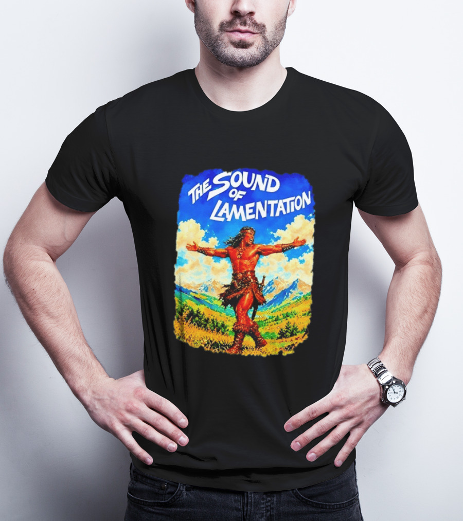 The Sound Of Lamentation Conan The Barbarian Scenic Landscape T-Shirt
