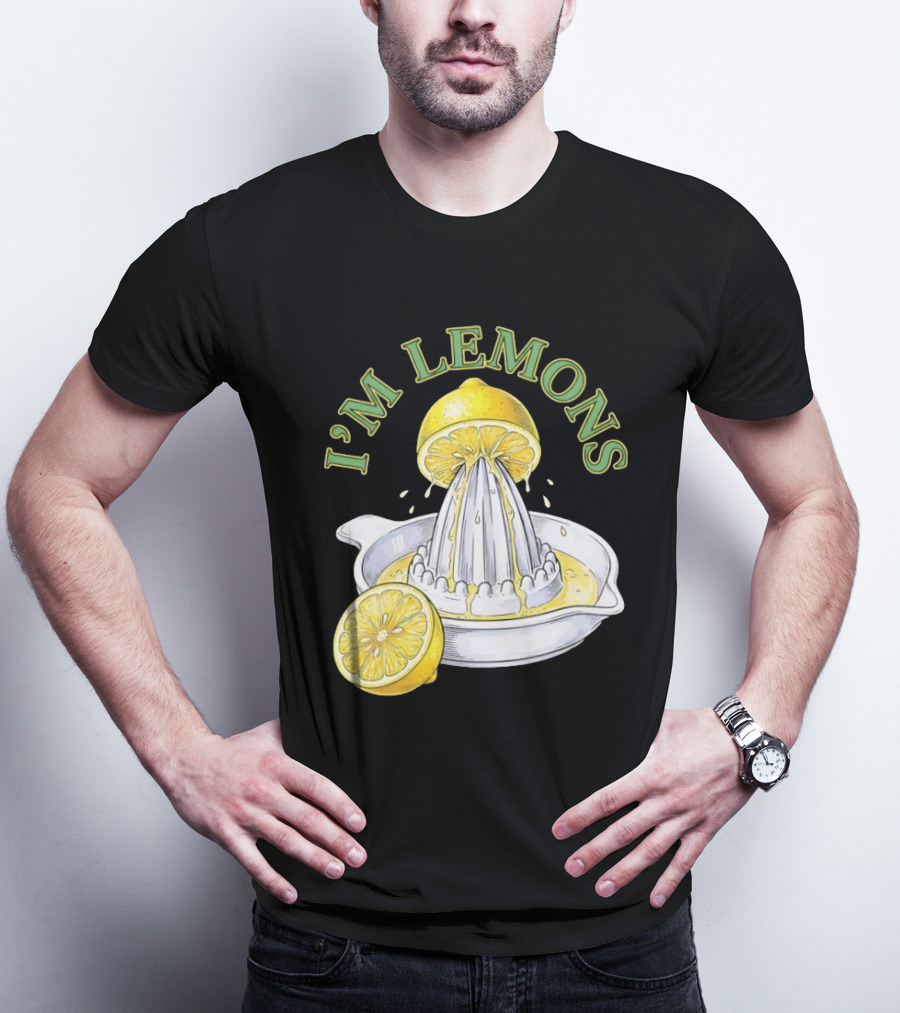 I'm Lemons Juicer And Sliced Citrus T-Shirt