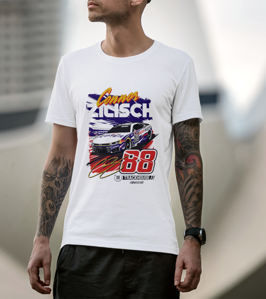 Connor Zilisch 88 Trackhouse Racing NASCAR Chevrolet Camaro Racing Apparel Merch T-Shirt