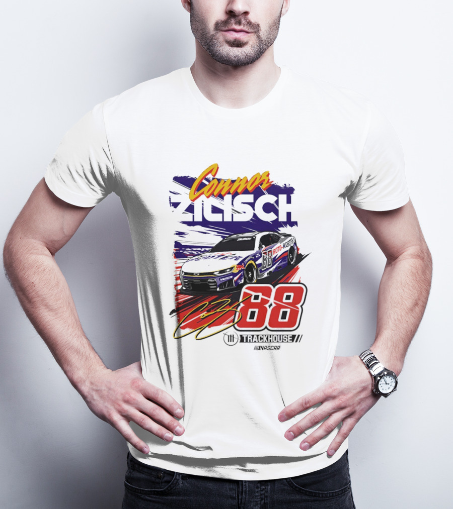 Connor Zilisch 88 Trackhouse Racing NASCAR Chevrolet Camaro Racing Apparel Merch T-Shirt