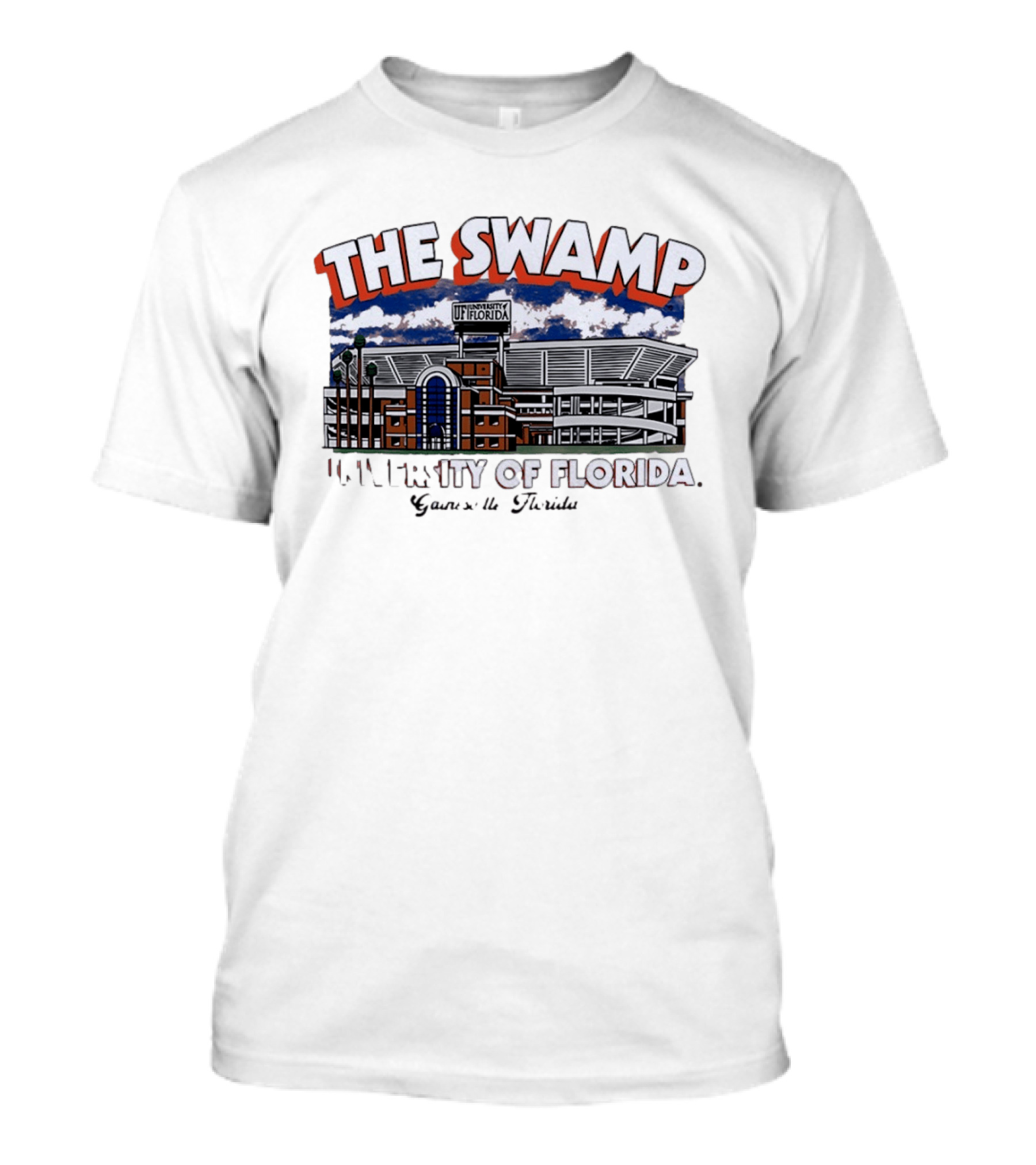 The Swamp University Of Florida Gainesville Stadium Sports Team T-Shirt