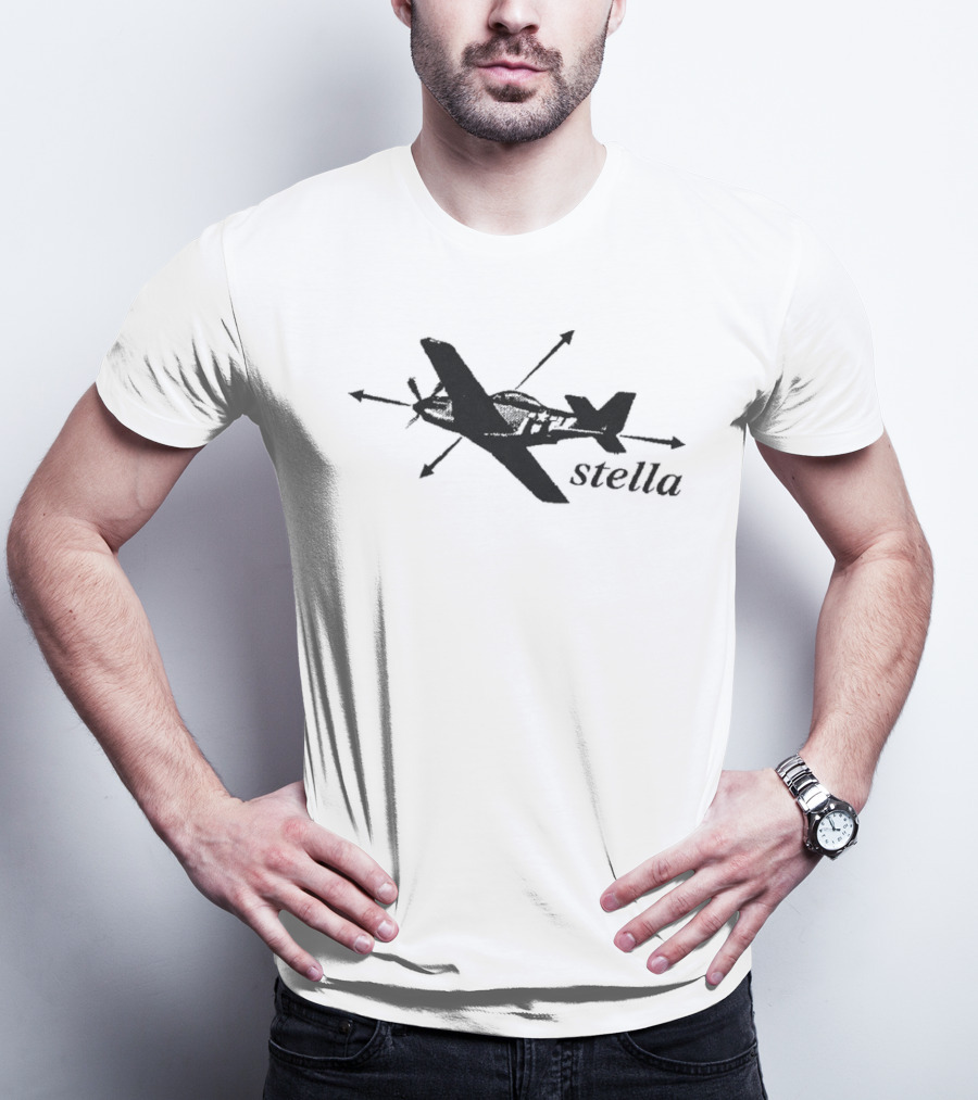 Native Estate Stella Airplane Crossed Arrows T-Shirt