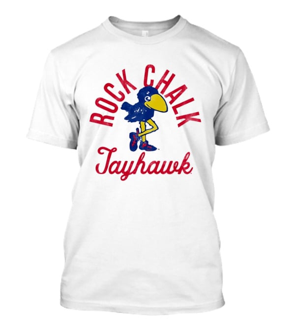 Rock Chalk Jayhawk Kansas Jayhawks Vintage Team Spirit T-Shirt