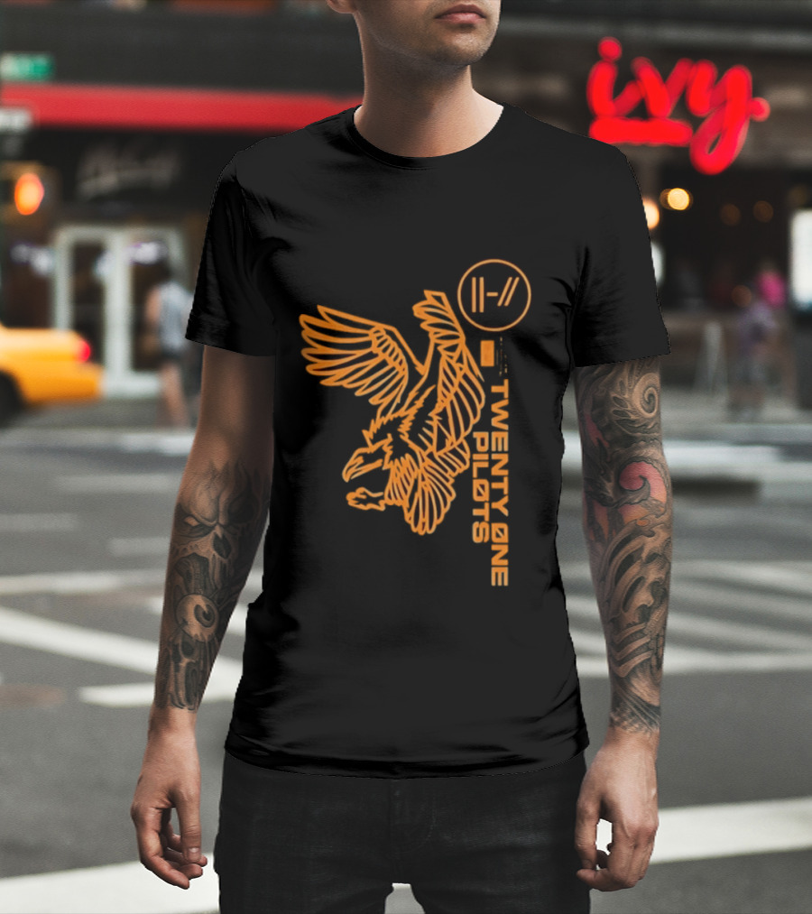 Twenty One Pilots Trench Vulture Band Merch H T-Shirt