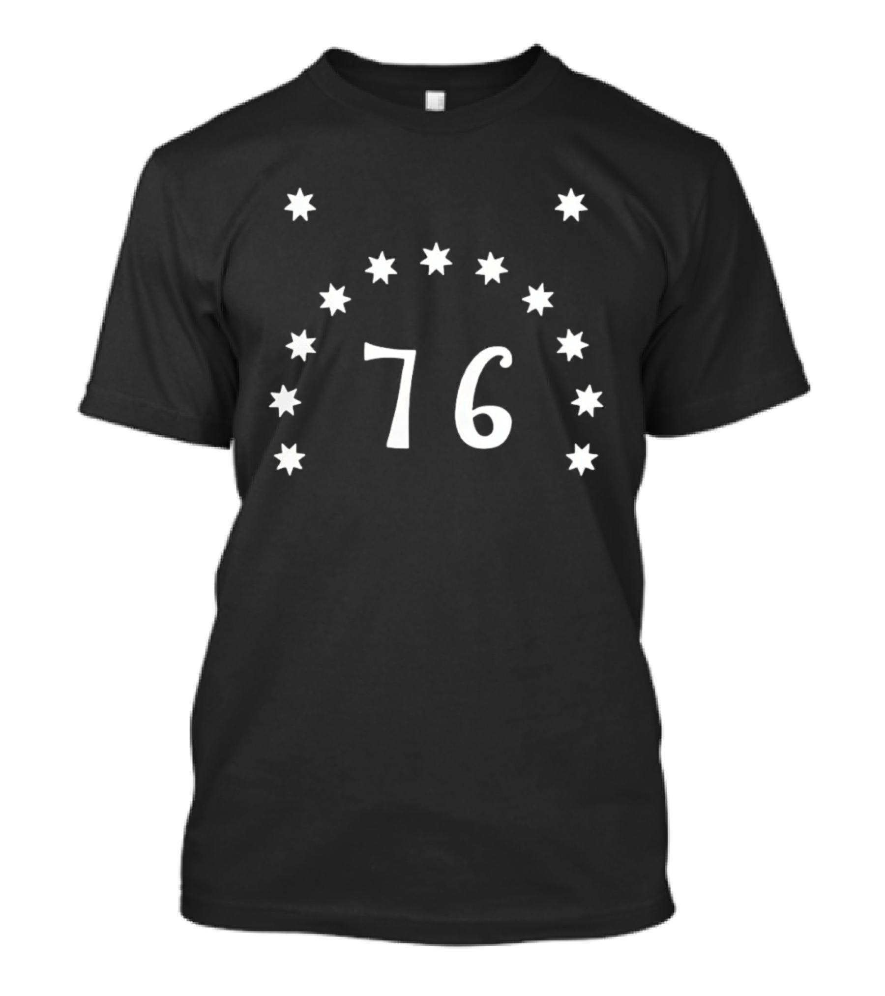 Philadelphia 76ers 76 Seven Pointed Stars Basketball T-Shirt