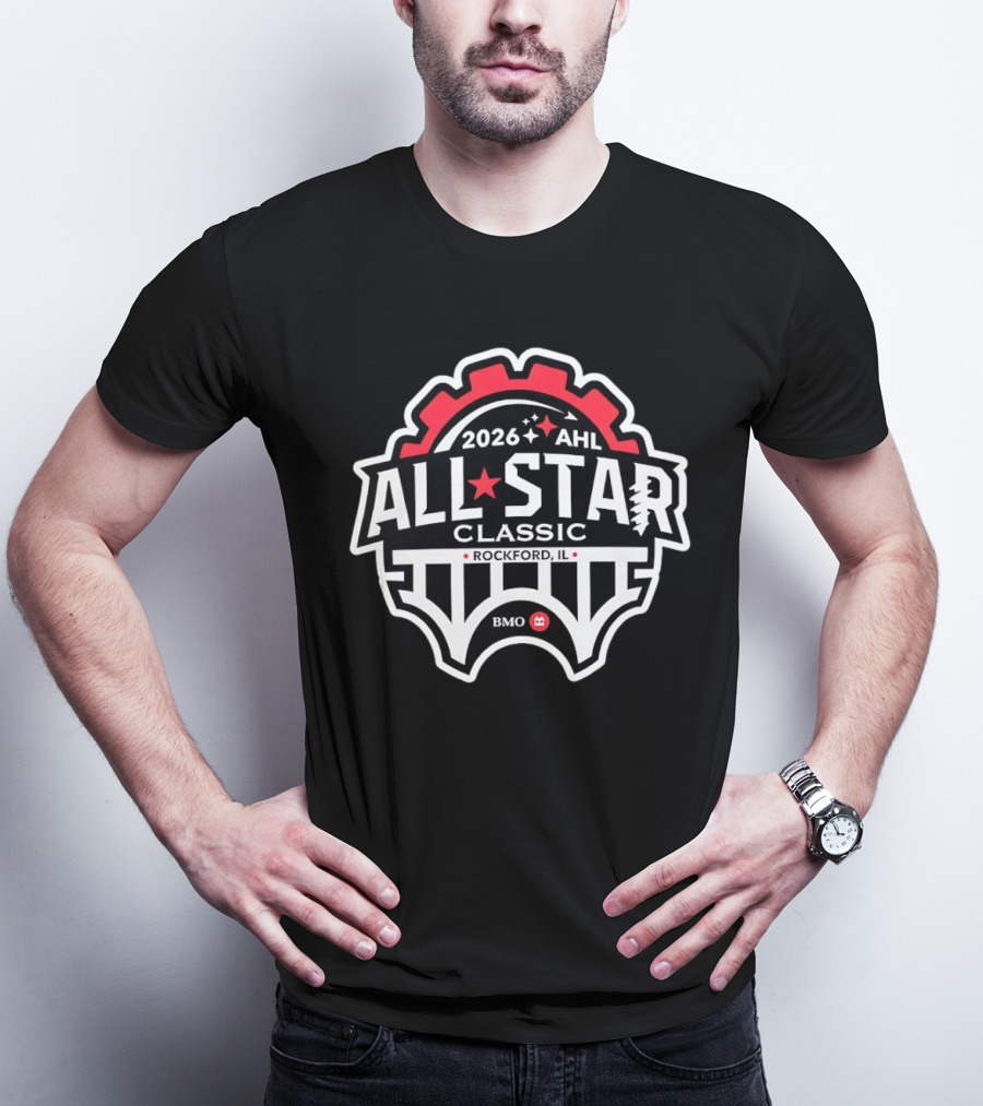 2026 AHL All Star Classic Rockford IL BMO Hockey Event T-Shirt