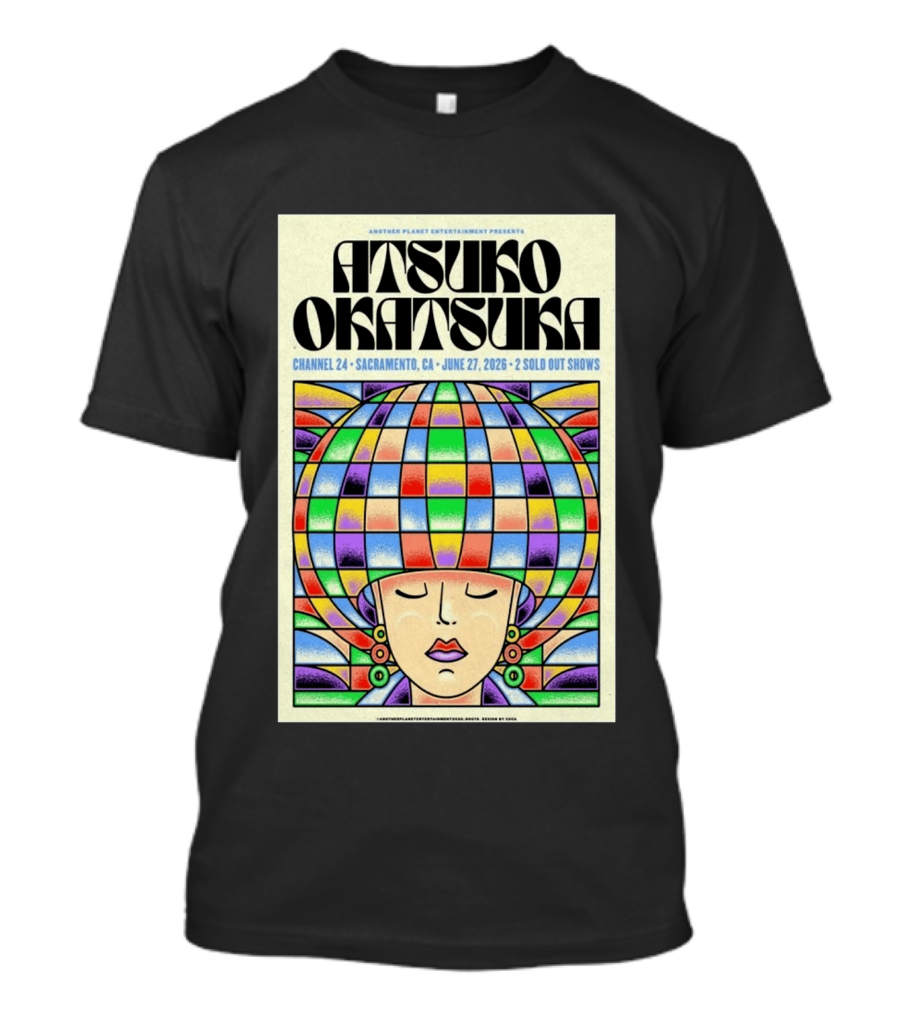 Atsuko Okatsuka Channel 24 Sacramento CA June 27 2026 Two Sold Out Shows T-Shirt