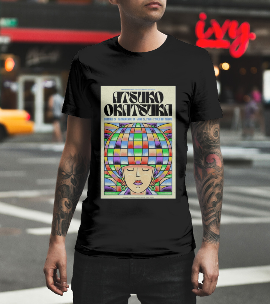 Atsuko Okatsuka Channel 24 Sacramento CA June 27 2026 Two Sold Out Shows T-Shirt