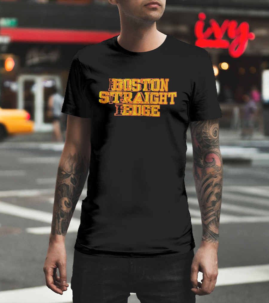 Boston Straight Edge T-Shirt