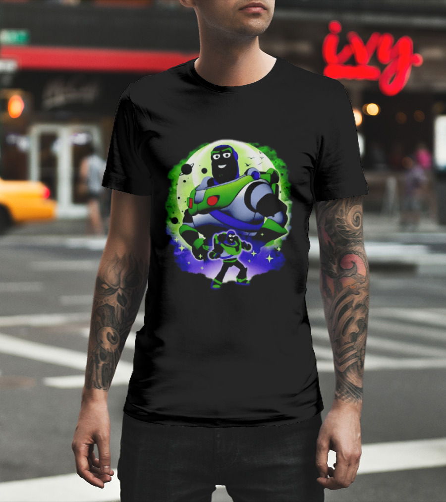 Buzz Lightyear Toy Story To Infinity And Beyond Lunar Adventure T-Shirt