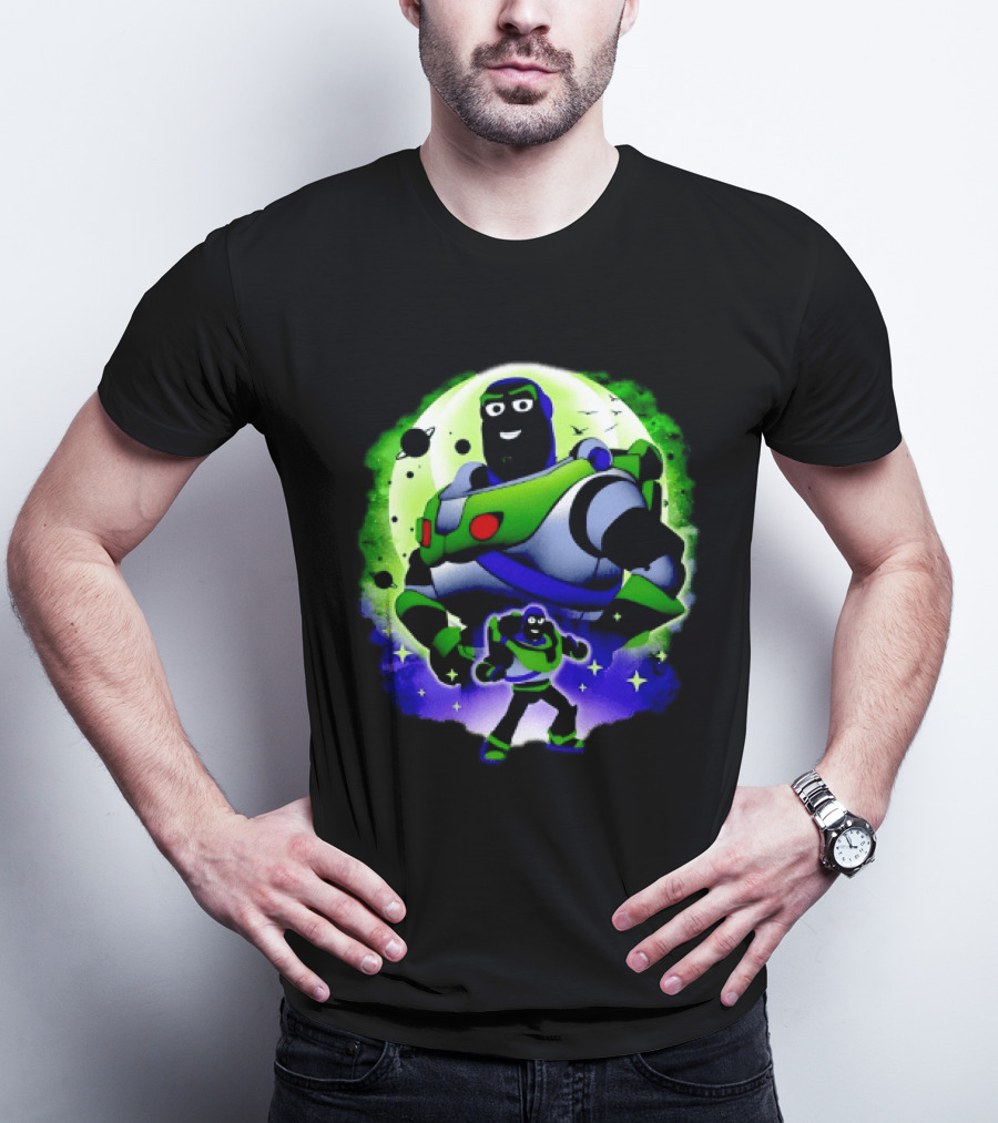 Buzz Lightyear Toy Story To Infinity And Beyond Lunar Adventure T-Shirt