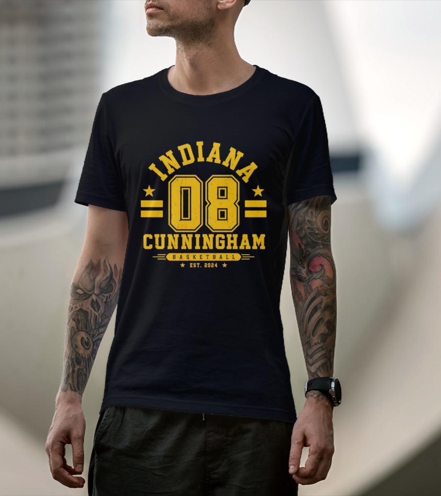 Indiana Fever Basketball Sophie Cunningham 08 Est 2024 T-Shirt