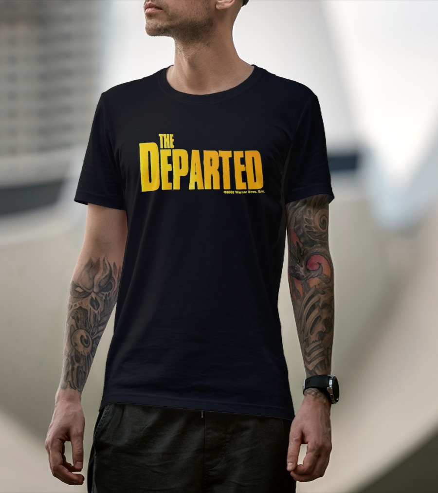 The Departed Vintage Style Yellow T-Shirt