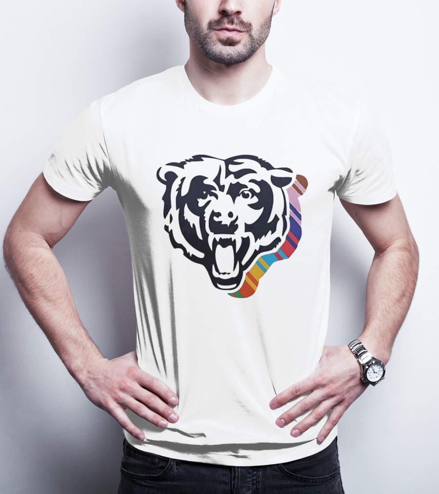 Chicago Bears Rainbow T-Shirt