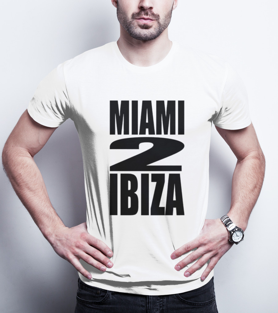 Miami 2 Ibiza Nightclub Party Vibes Electronic Dance Music T-Shirt