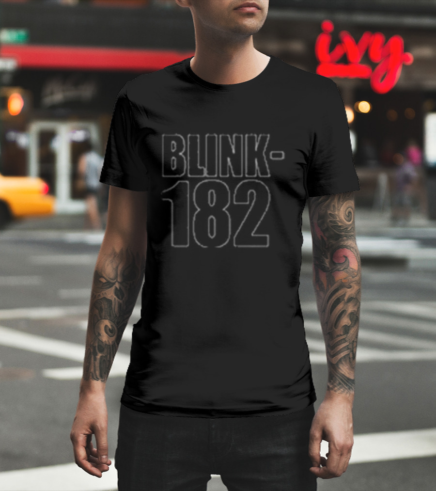 Blink 182 Pleasures Bunny Peek Collaboration T-Shirt