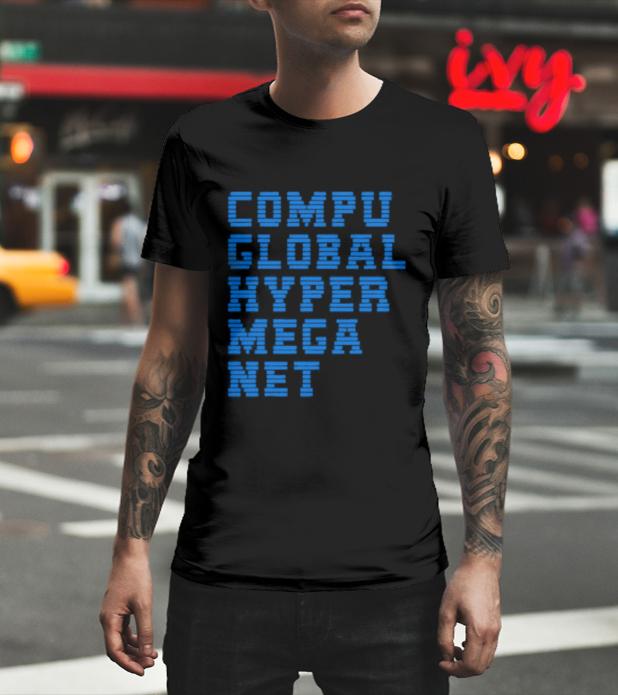 Compu Global Hyper Mega Net The Simpsons T-Shirt