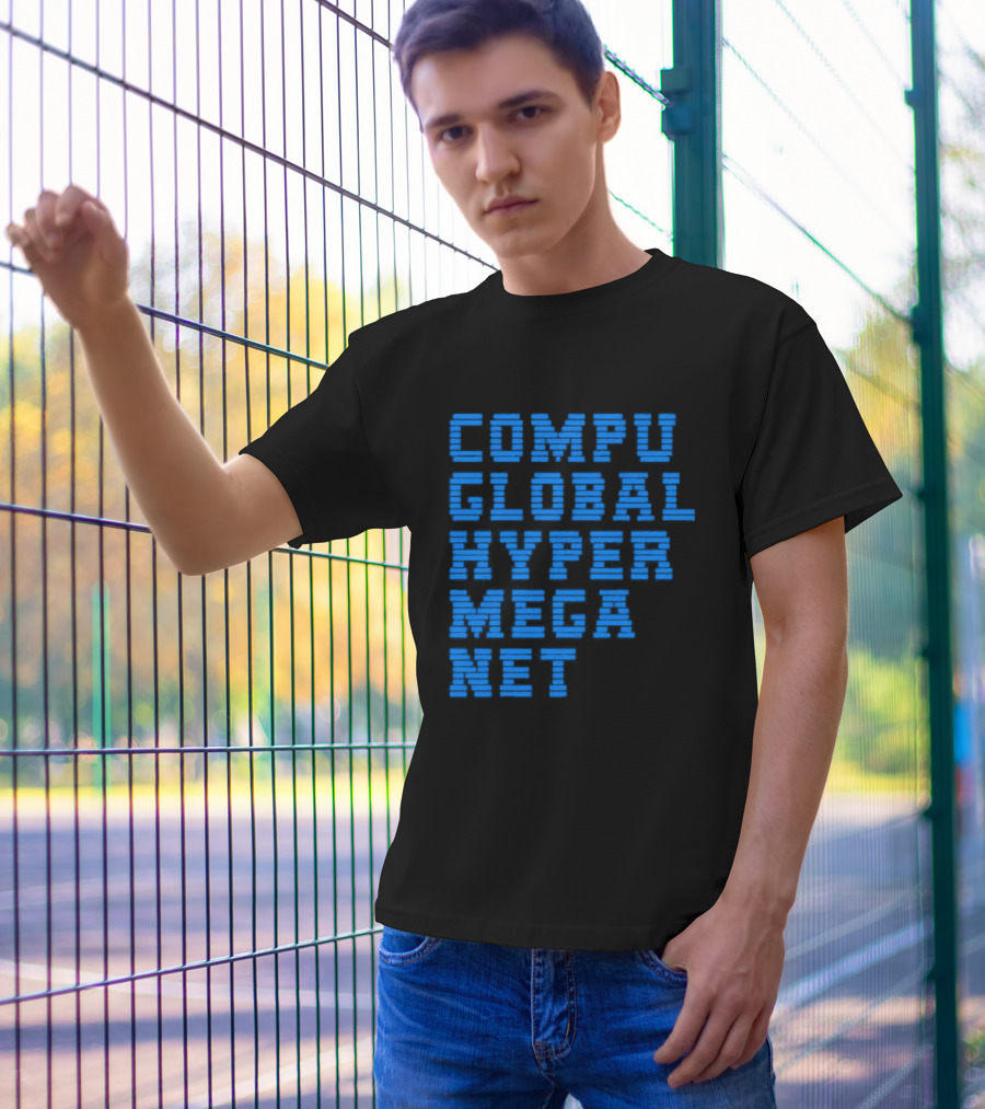 Compu Global Hyper Mega Net The Simpsons T-Shirt