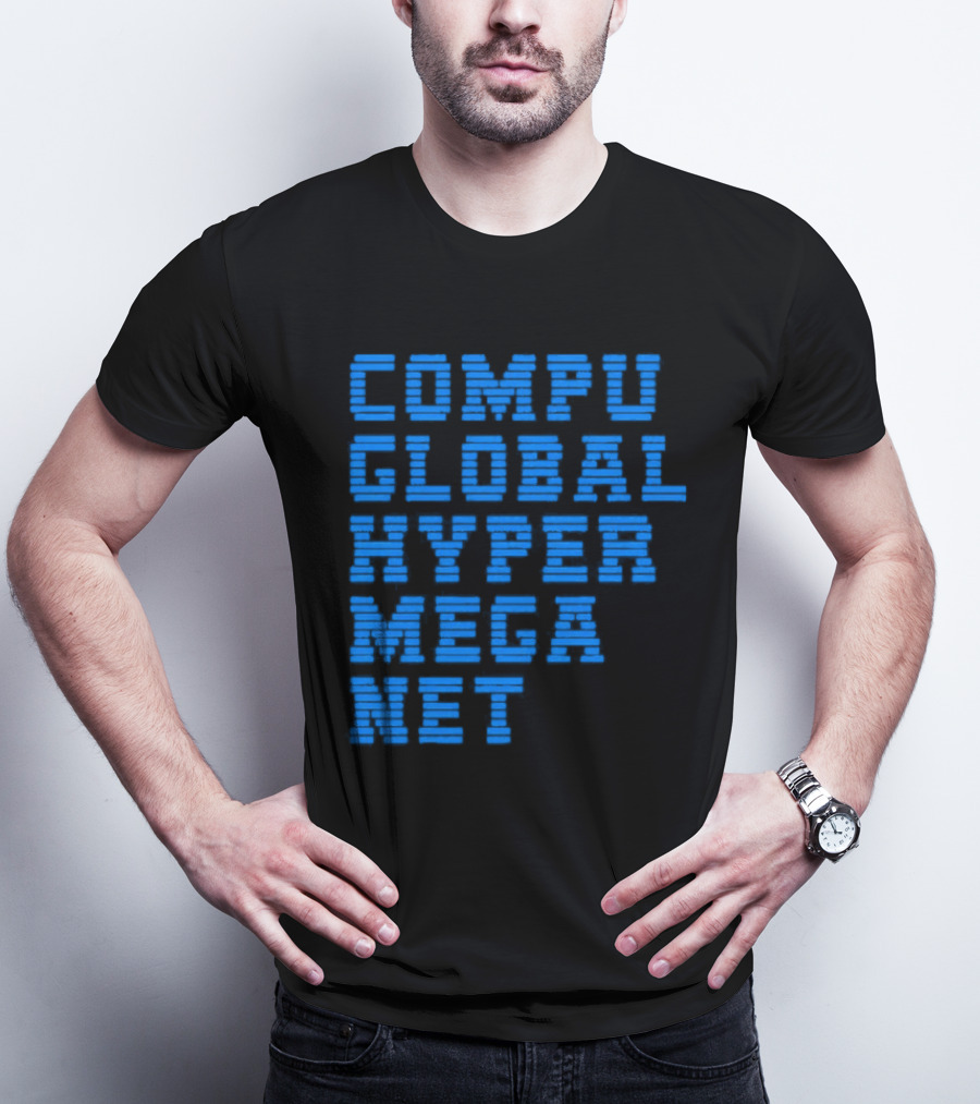 Compu Global Hyper Mega Net The Simpsons T-Shirt