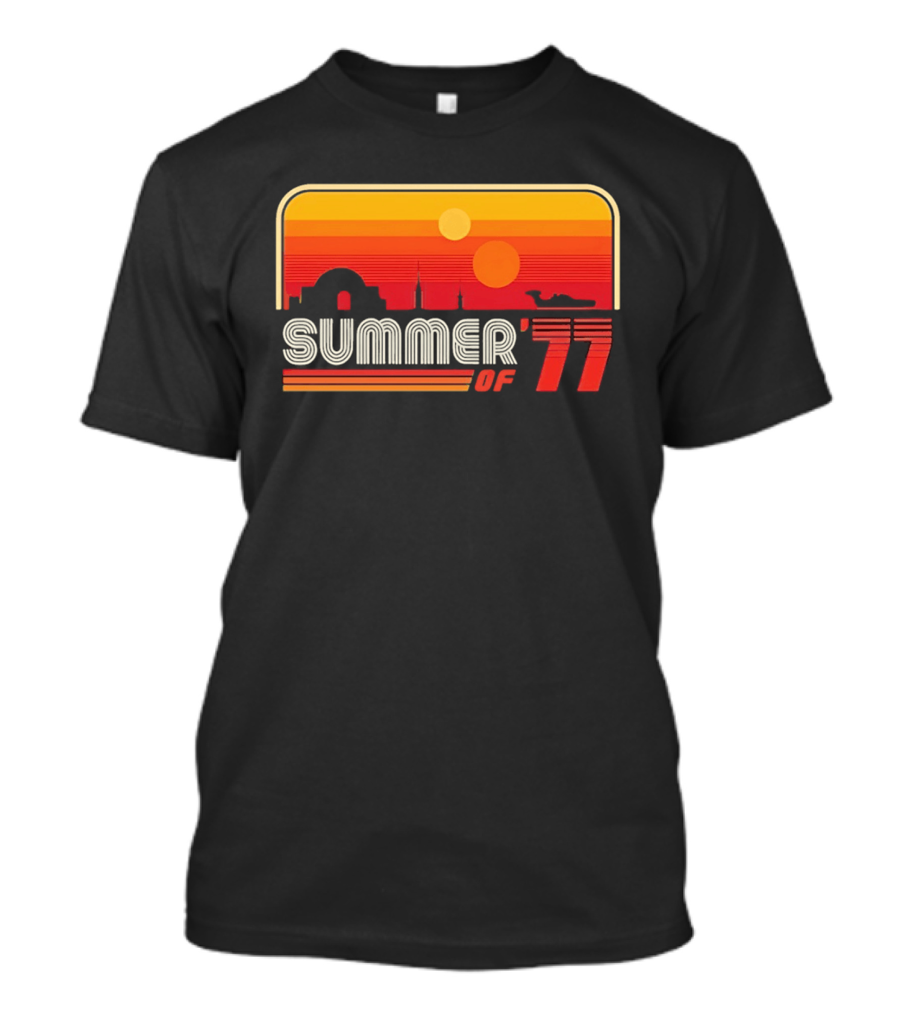 Summer Of '77 Retro Sunset Vibes T-Shirt