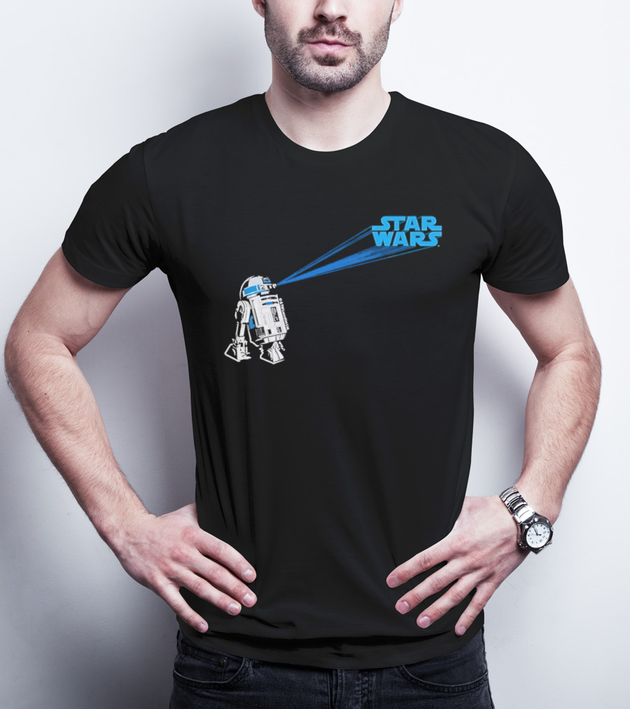 Star Wars R2D2 Projection T-Shirt