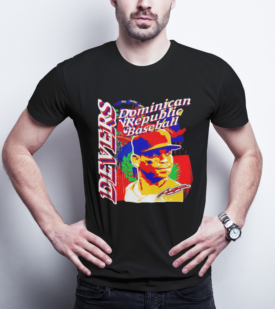 Rafael Devers Dominican Republic Baseball Boston Red Sox T-Shirt