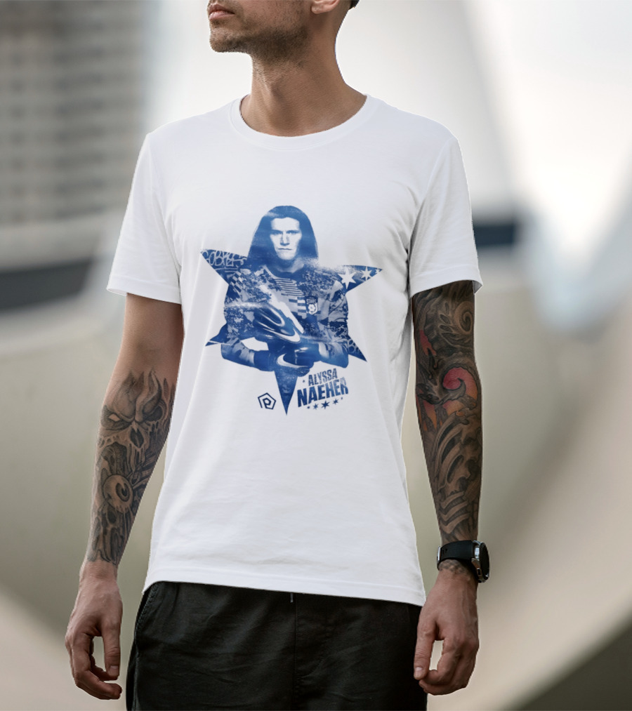 Alyssa Naeher Chicago Stars FC Blue Star T-Shirt