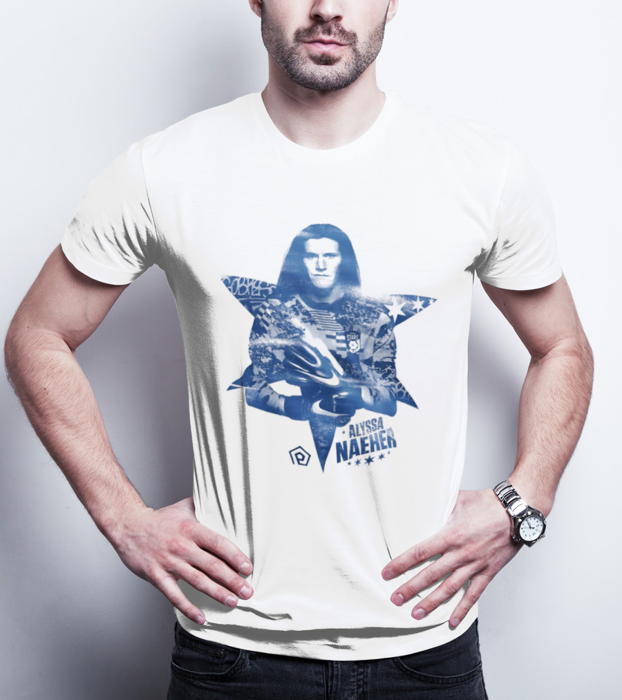 Alyssa Naeher Chicago Stars FC Blue Star T-Shirt