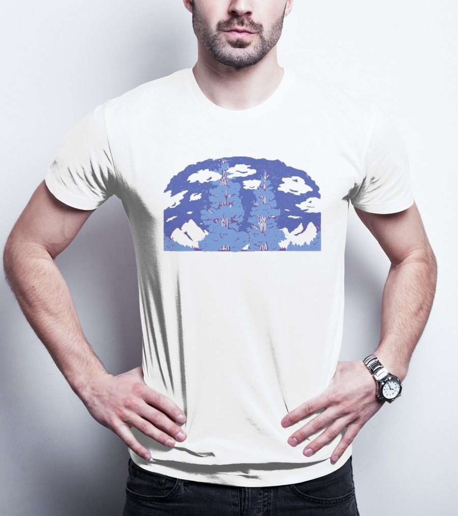 Mythical Park Twilight Since 1984 Enchanted Forest Mountain Scene T-Shirt
