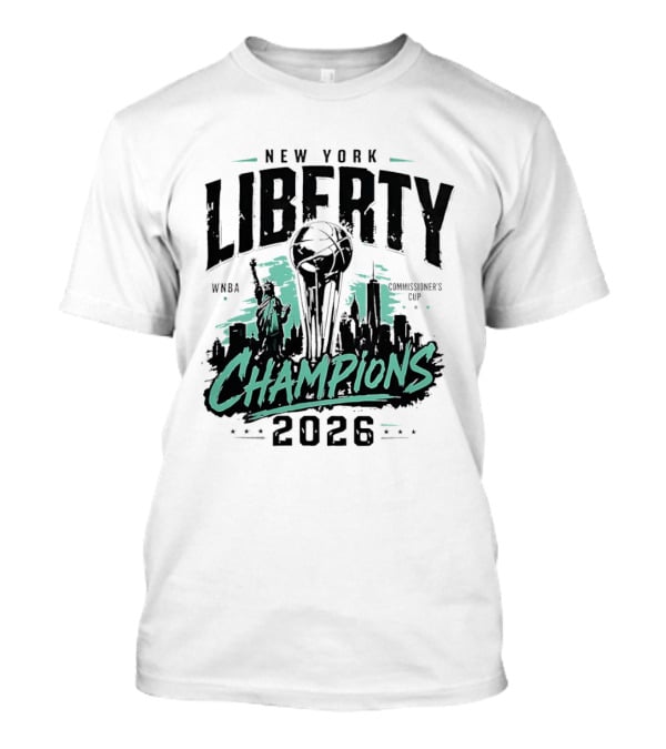 New York Liberty WNBA Champions 2026 T-Shirt
