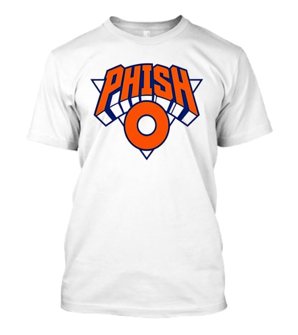 Phish New York Knicks NBA Basketball Triangle Circle T-Shirt