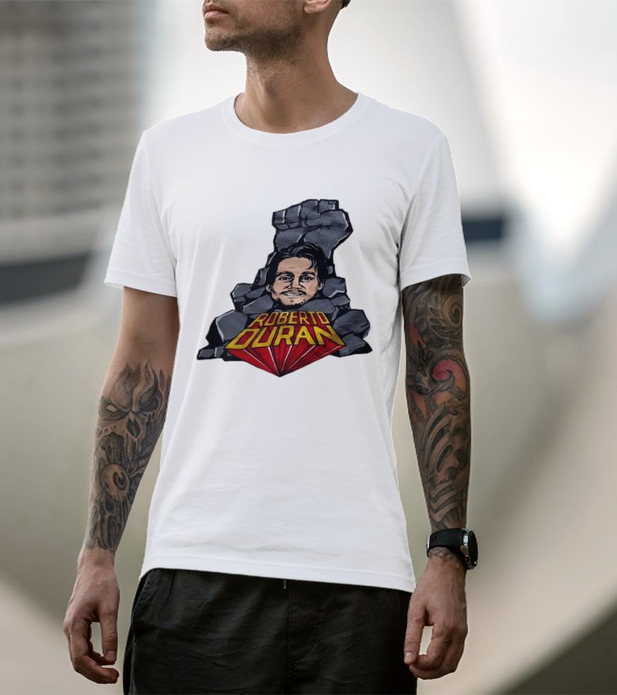 Roberto Duran Fist Iconic Boxing Legend T-Shirt