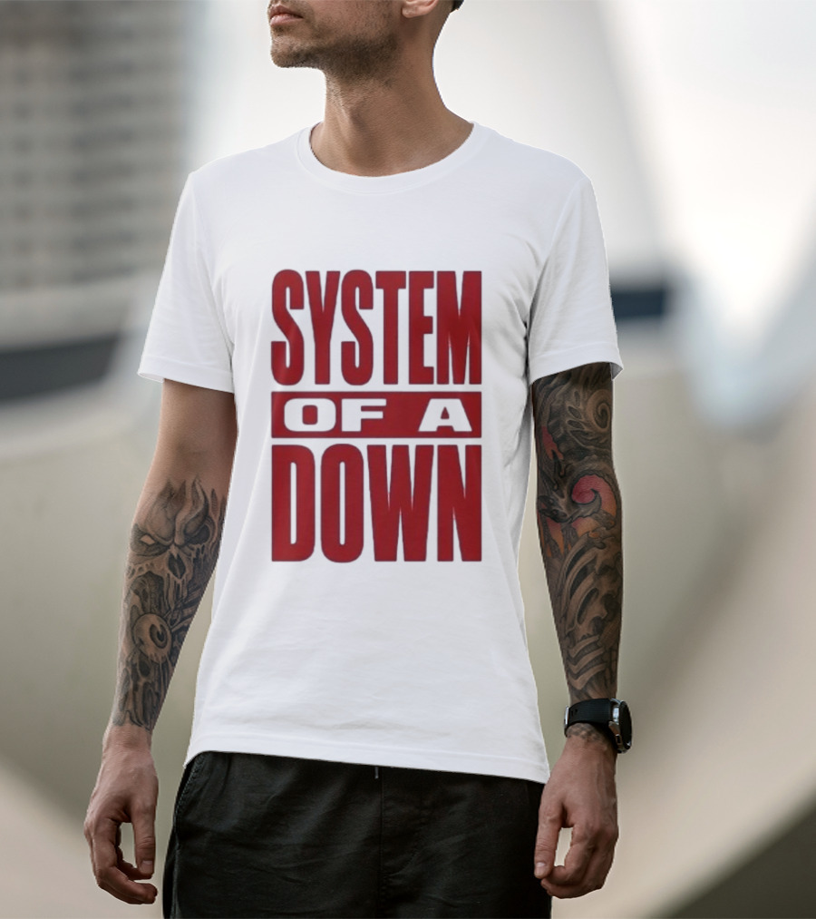 System Of A Down Paris France 2026 Event Dates 7 2 7 4 T-Shirt