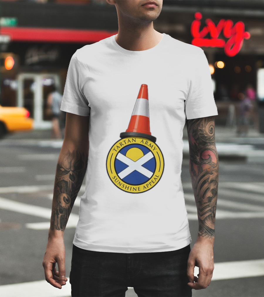 Tartan Army Sunshine Appeal Scotland Football Supporter's T-Shirt