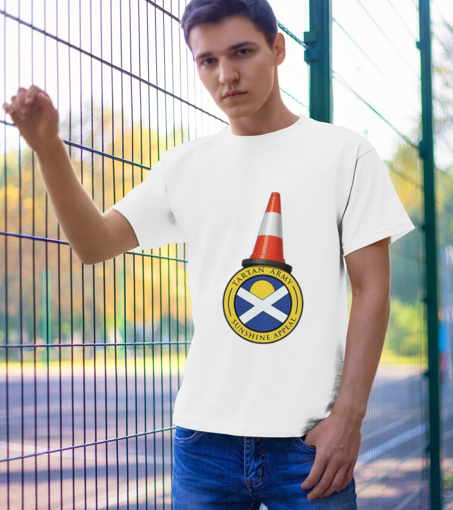 Tartan Army Sunshine Appeal Scotland Football Supporter's T-Shirt