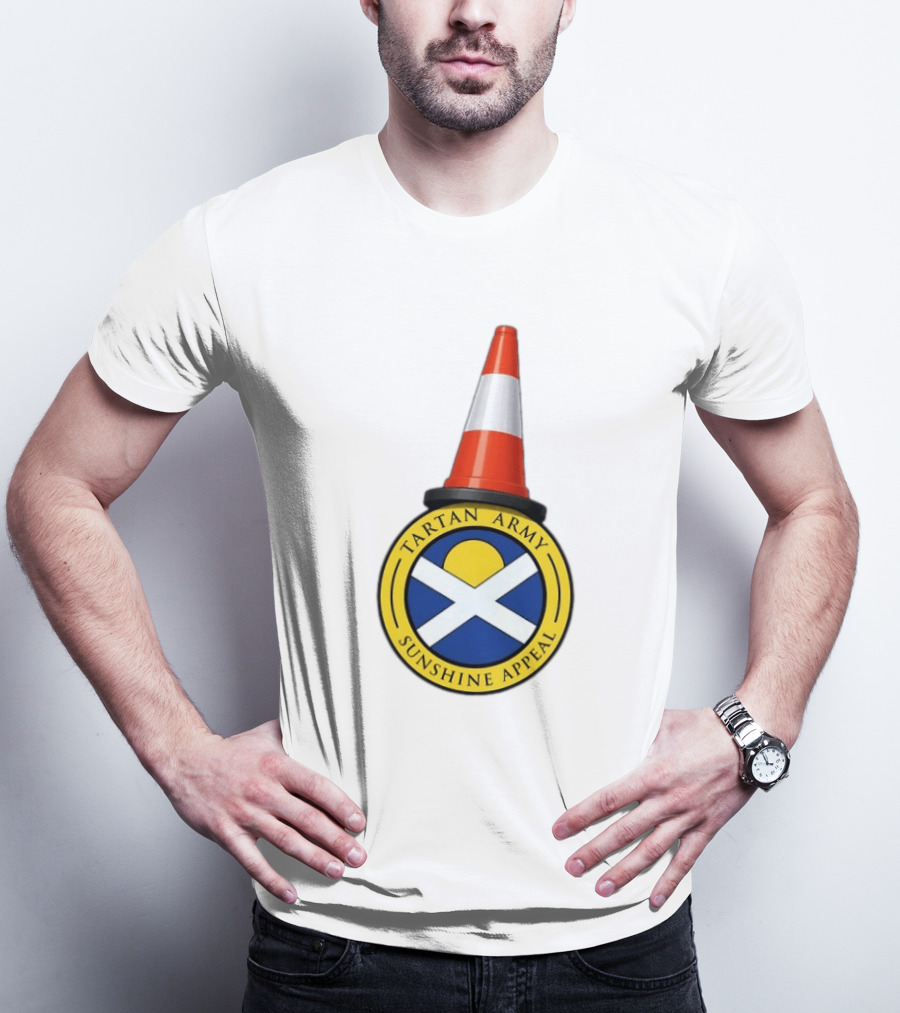 Tartan Army Sunshine Appeal Scotland Football Supporter's T-Shirt