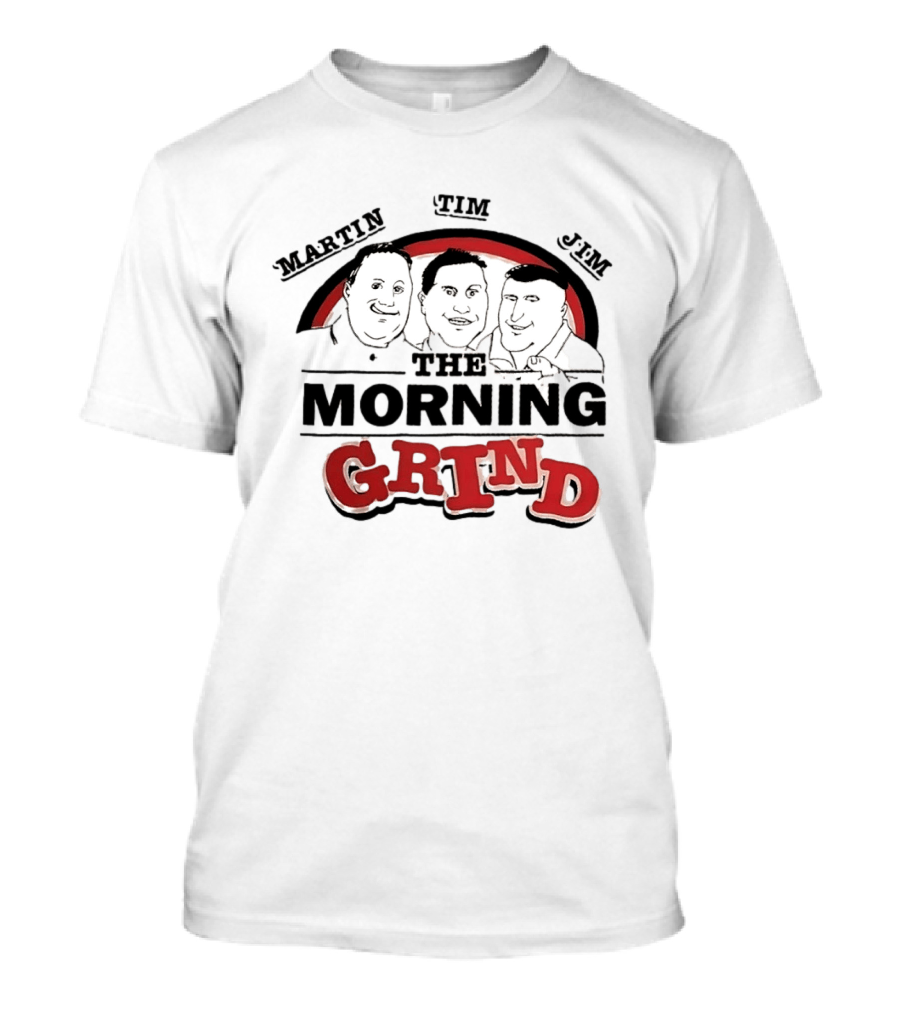 Martin Tim Jim The Morning Grind T-Shirt
