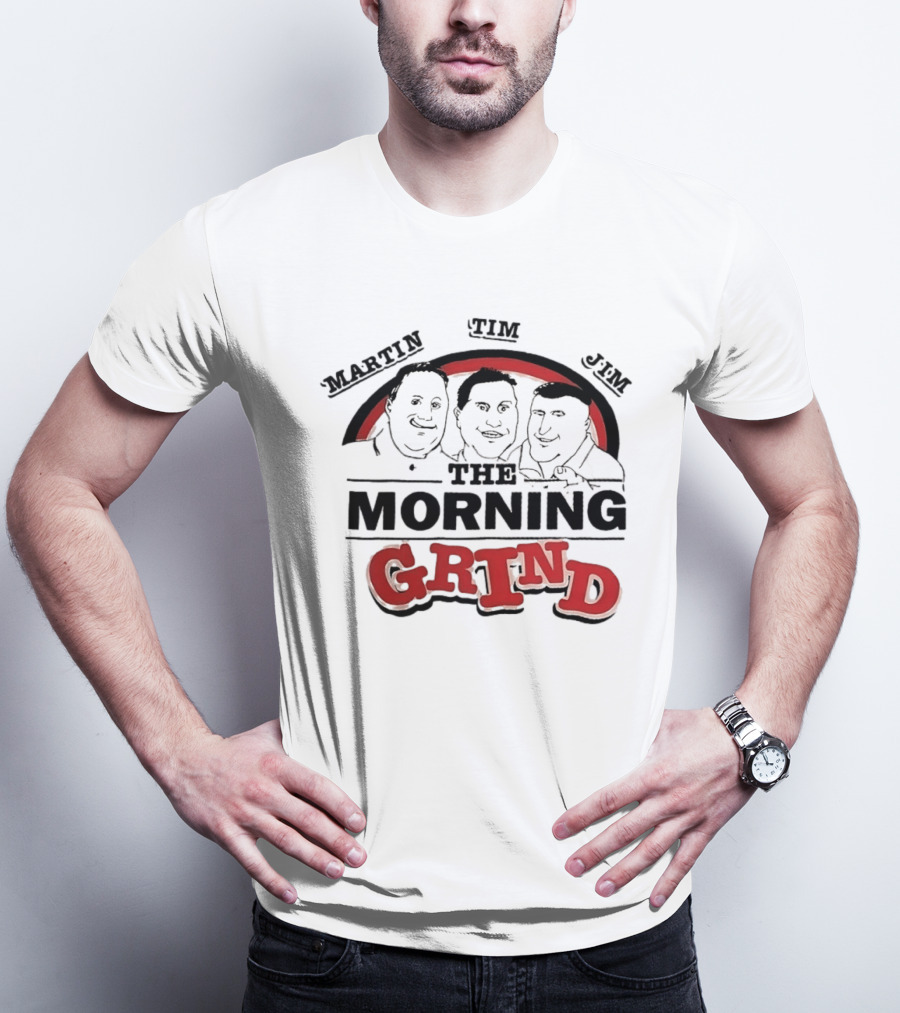 Martin Tim Jim The Morning Grind T-Shirt