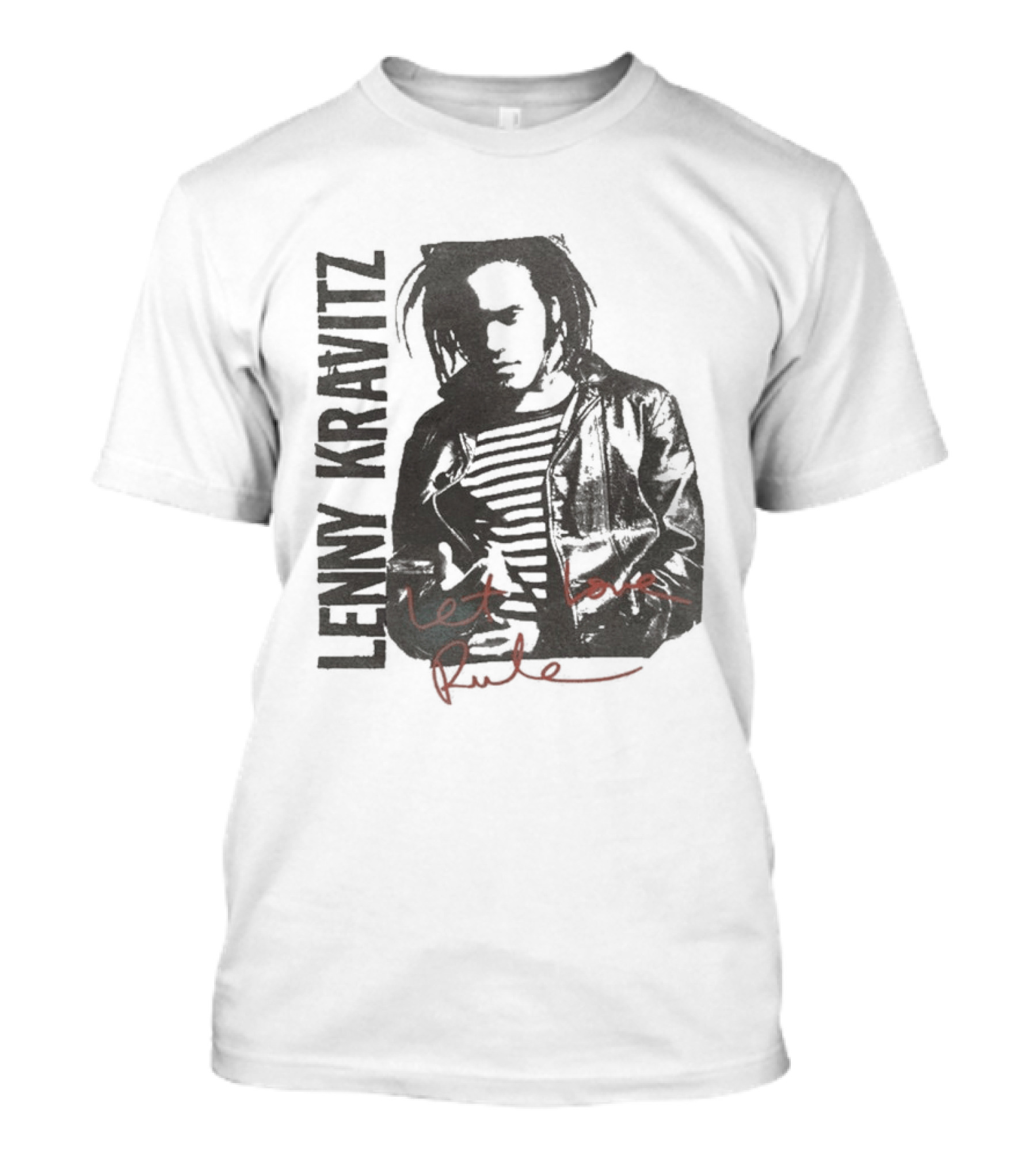 Lenny Kravitz Let Love Rule High Contrast T-Shirt